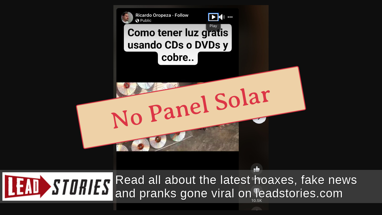 Verificación de Datos: NO Es Posible Fabricar un Panel Solar a Partir ...