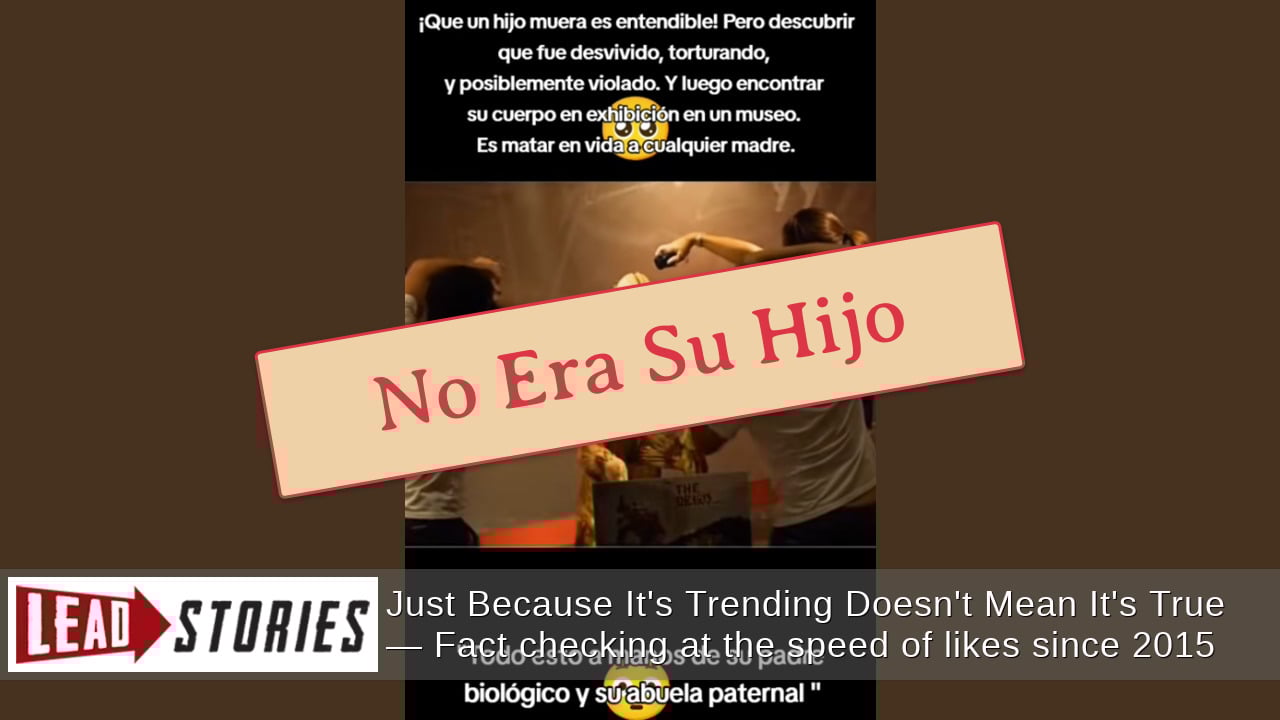 Verificación de Datos: El Cuerpo de Christopher Todd Erick no fue ...